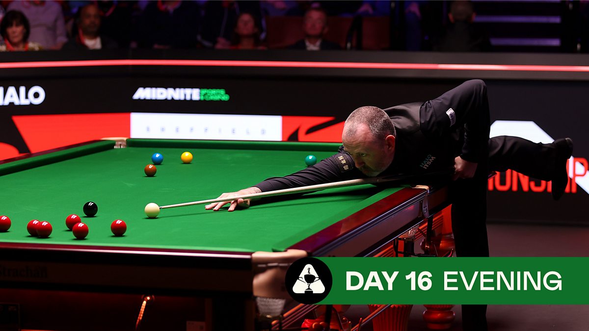 Snooker: World Championship - 2025: Day 16, Evening Session - BBC iPlayer