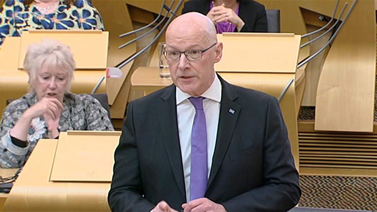 Scottish First Ministers Questions - 01/05/2025 - BBC iPlayer