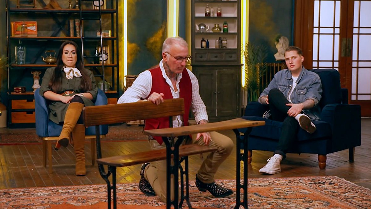 The Bidding Room - Series 6: 28. Music Stool, Tie Press, Shocking Box ...