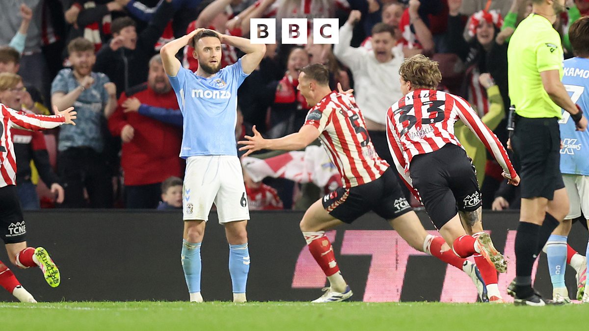 BBC Radio Newcastle - Sunderland AFC, Sunderland are going to Wembley!