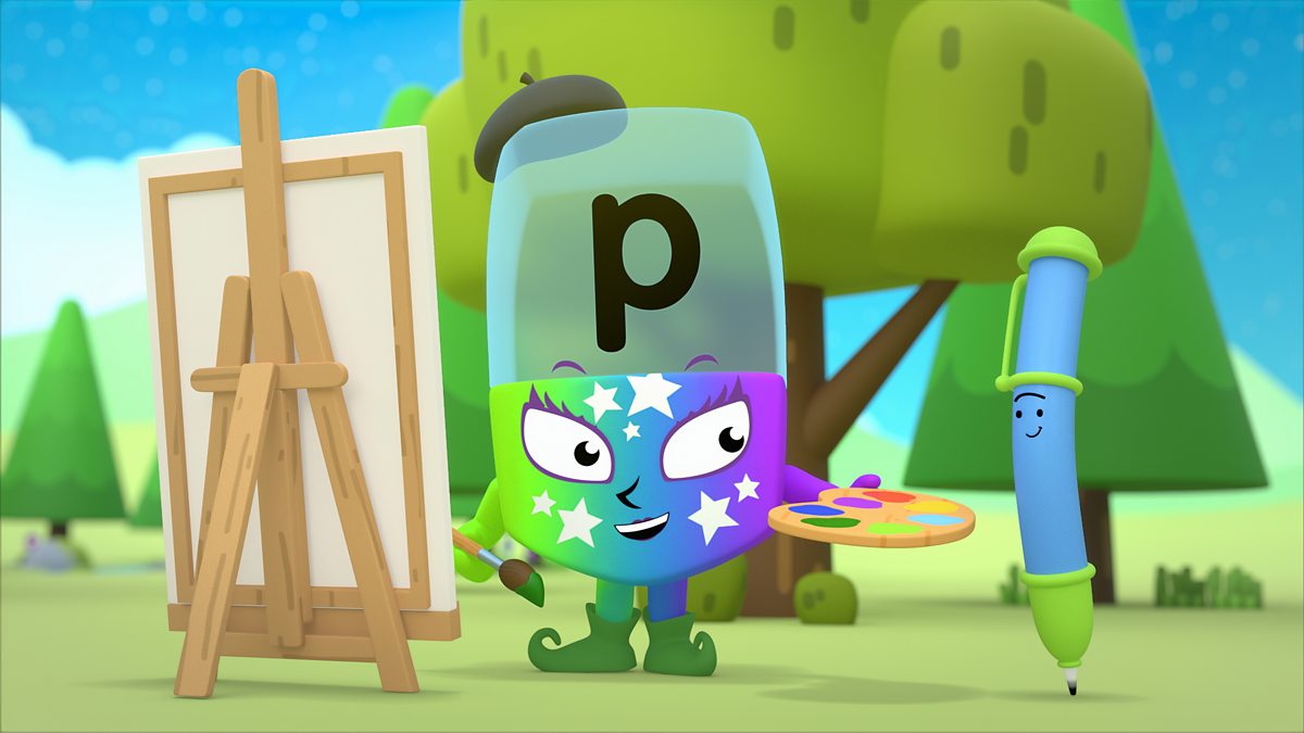 Alphablocks Series 6 14 P s Perfect Painting BBC IPlayer Alphablocks Series 6 14 P s Perfect Painting BBC IPlayer