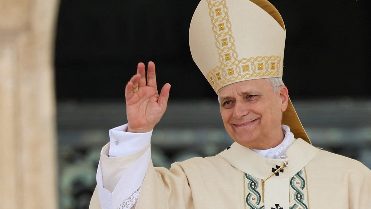 BBC News - Pope Leo XIV Inaugurated