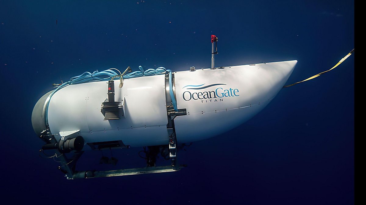 BBC News - Titan Sub Implosion Captured On Footage