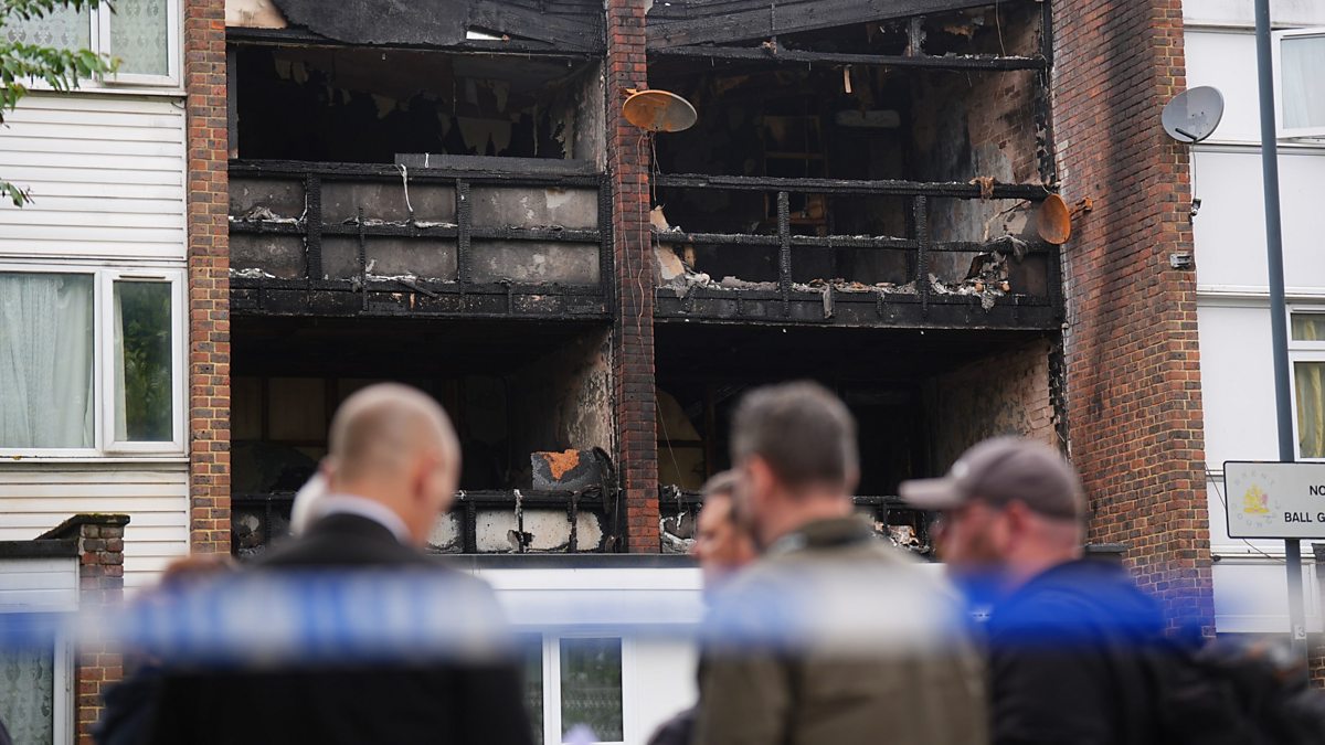 BBC News - Four Killed In Brent House Fire