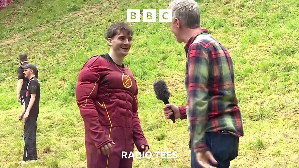 BBC Radio Tees - BBC Radio Tees, Durham's daredevil cheese chaser