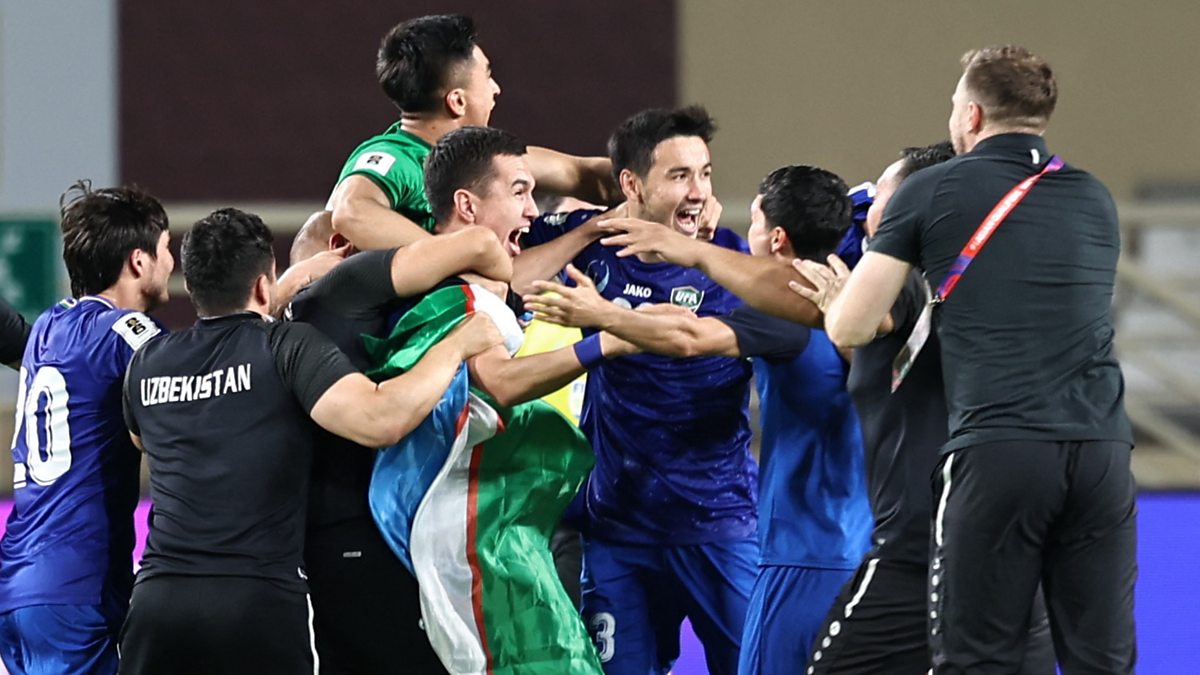 BBC World Service - World Football, History made: Debutants Uzbekistan ...