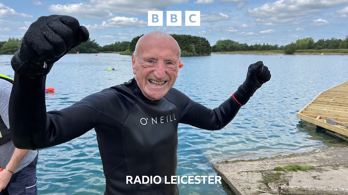BBC Radio Leicester - BBC Radio Leicester, 'David's the oldest swimmer ...