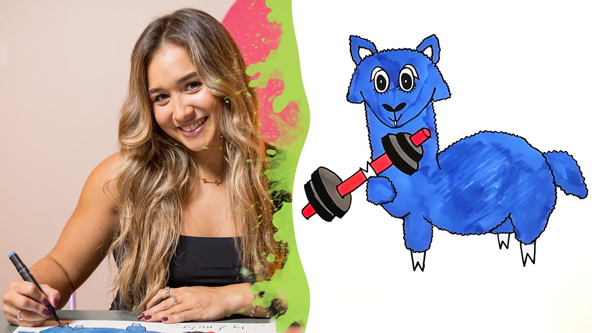 Go Get Arty - Drawalongs: 9. Emily Steel - Dynamite from Gladiators ...