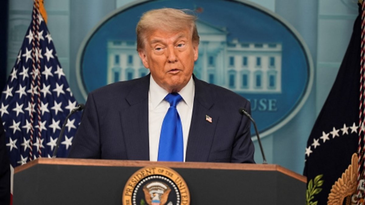 BBC News - Trump Speaks On Citizenship Ruling