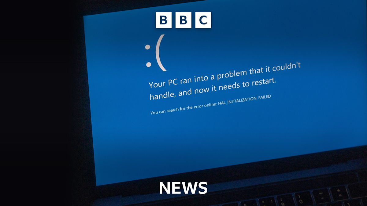 BBC World Service - The Newsroom, Microsoft's 'blue screen of death' is ...