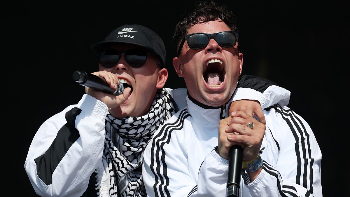 BBC News - Police Assessing Footage Of Chants By Kneecap And Bob Vylan