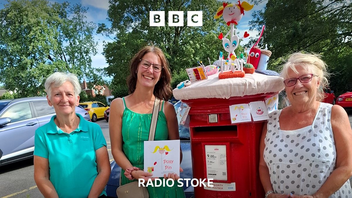 BBC Radio Stoke - BBC Radio Stoke, A children's author and a postbox topper