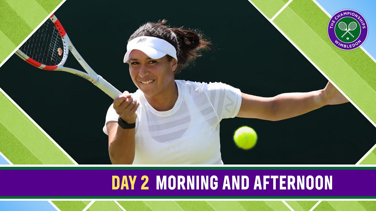 Wimbledon - BBC Two: GBs Watson, Sinner, Nardi - BBC iPlayer