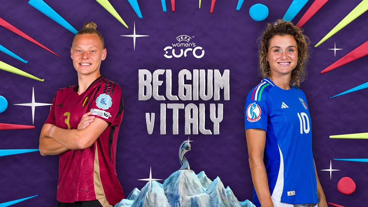 Womens Euro 2025 - Group Stage: Belgium v Italy - BBC iPlayer