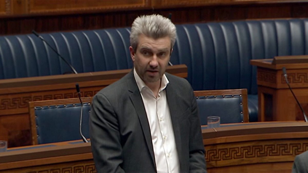 Northern Ireland Assembly - Drug Deaths in East Antrim - BBC iPlayer