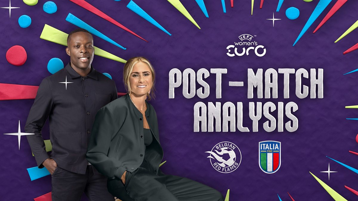 Womens Euro 2025 - Group Stage: Belgium v Italy - Extra post-match ...