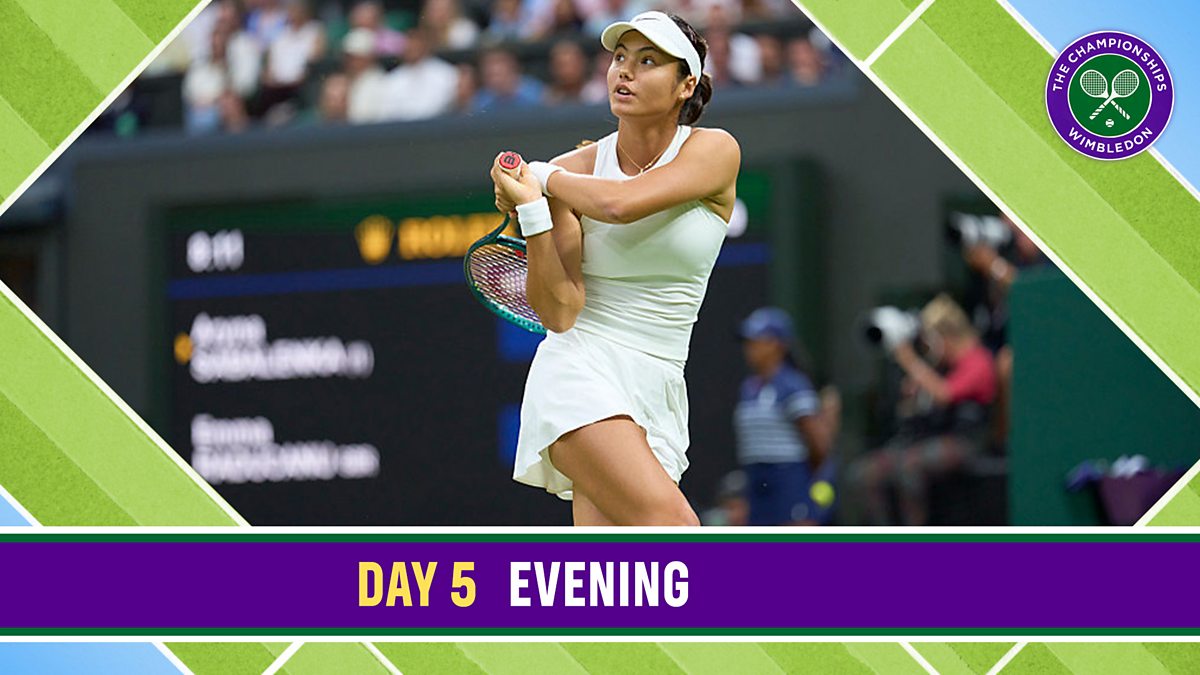 Wimbledon - BBC One: Sabalenka v GBs Raducanu - BBC iPlayer