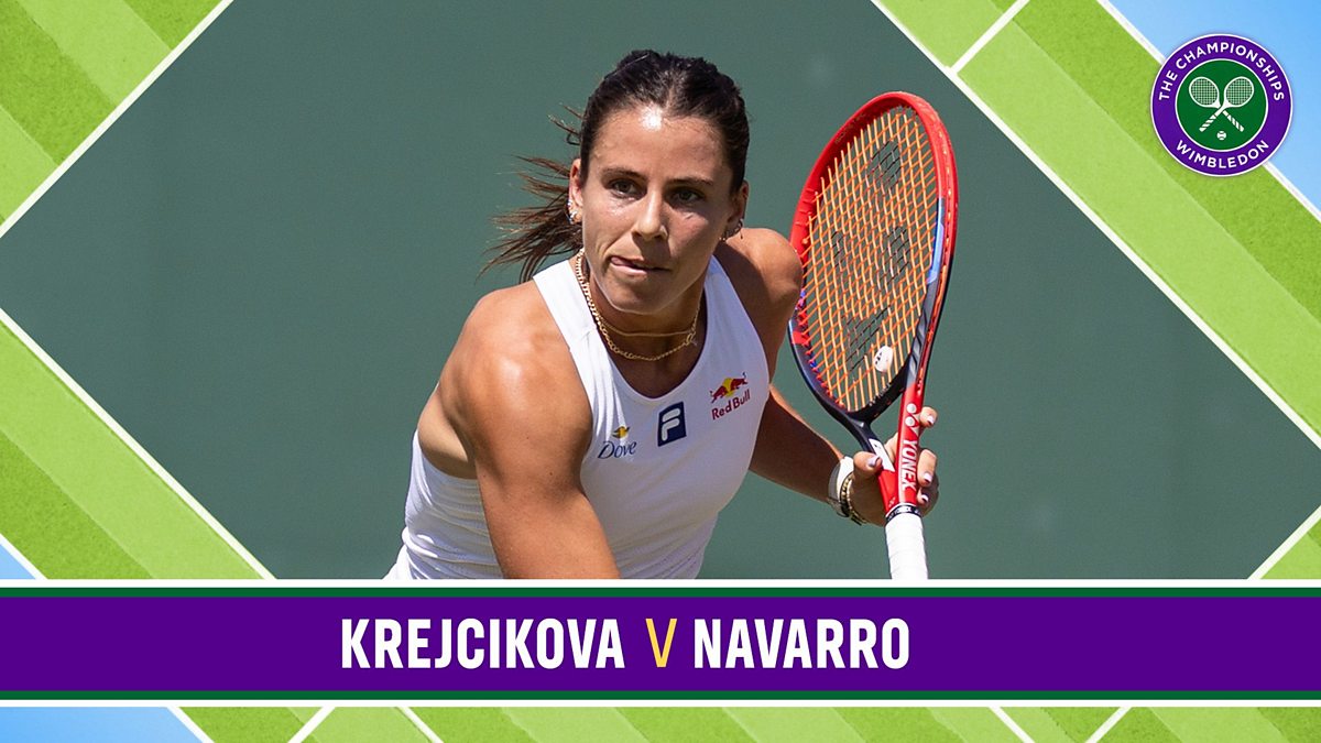 Wimbledon - No.1 Court: Krejcikova v Navarro - BBC iPlayer
