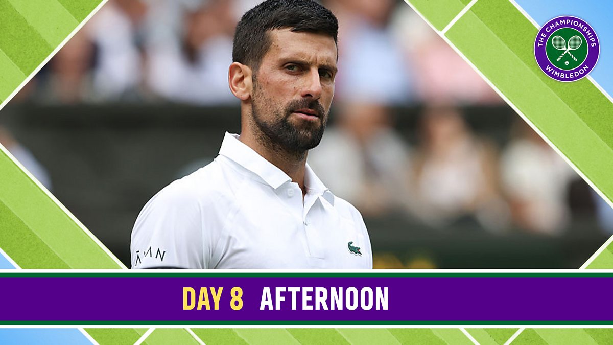 Wimbledon - BBC One: Djokovic, Andreeva - BBC iPlayer