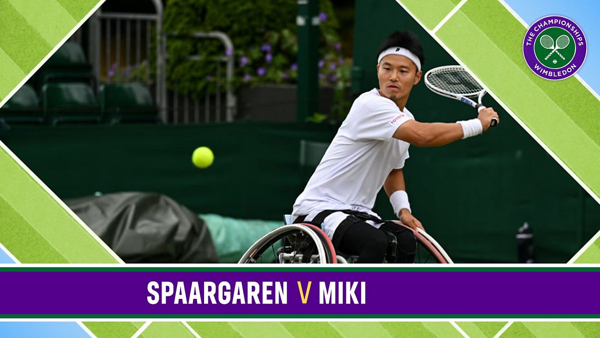 Wimbledon - Court 17: Spaargaren v Miki - BBC iPlayer