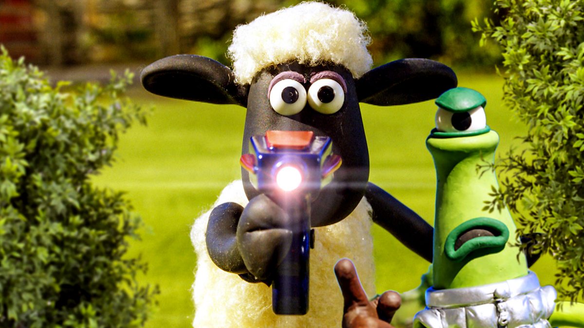 Shaun the Sheep - Mossy Bottom Mayhem: 5. Shaun and the Alien - BBC iPlayer