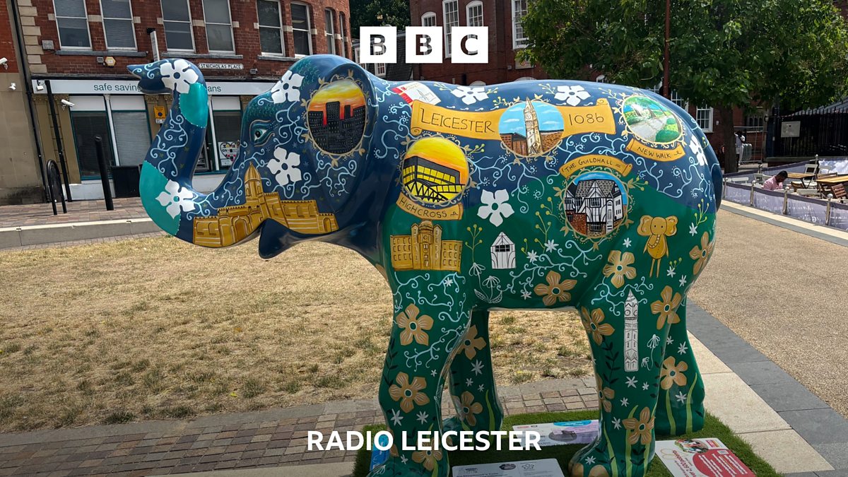 BBC Radio Leicester - BBC Radio Leicester, Elephant sculptures take to ...