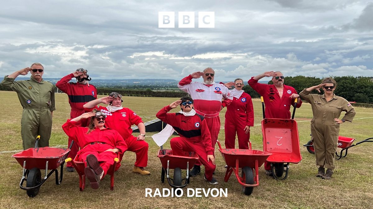 BBC Radio Devon - BBC Radio Devon, Chocks away! It's the Red Barrows