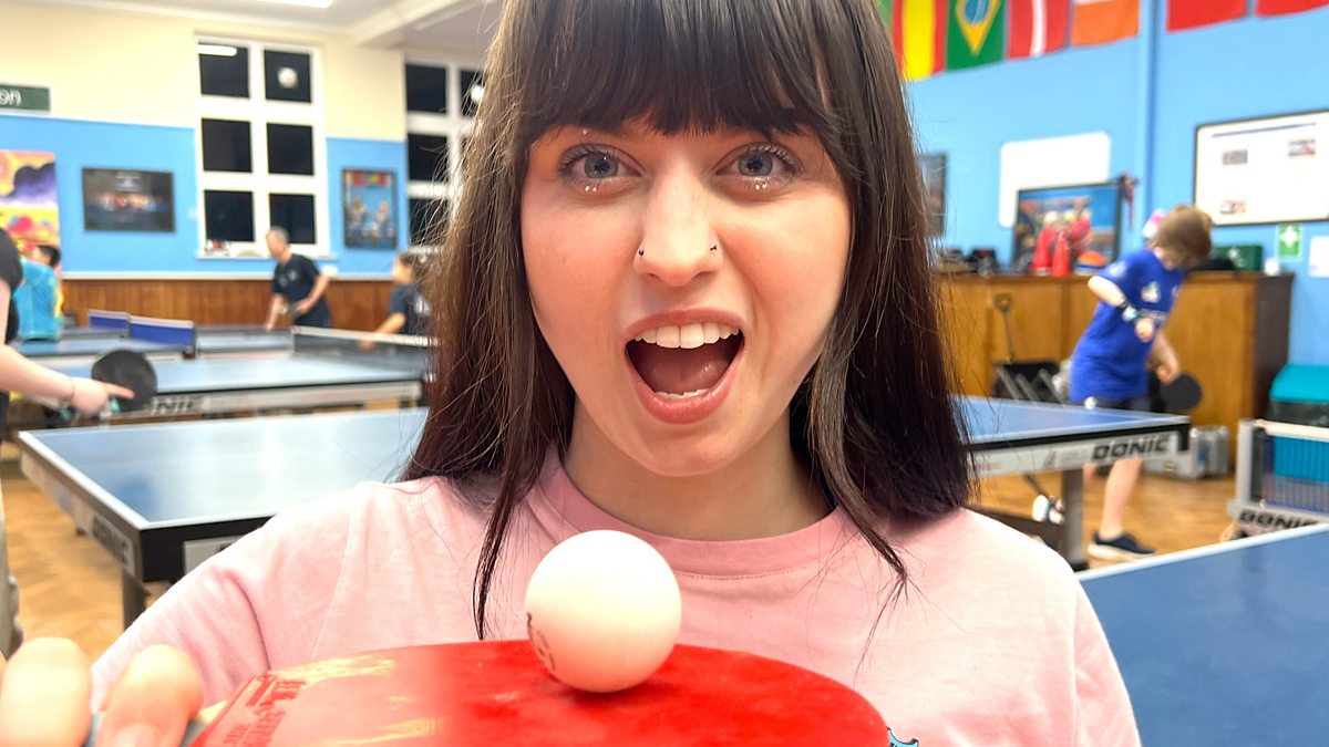 CBBC - Blue Peter Challenges, Series 4, Table Tennis Skills Masterclass