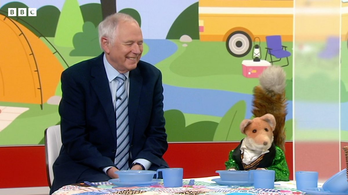 BBC One - Midlands Today, Evening News, 12/08/2025, When Nick met Basil