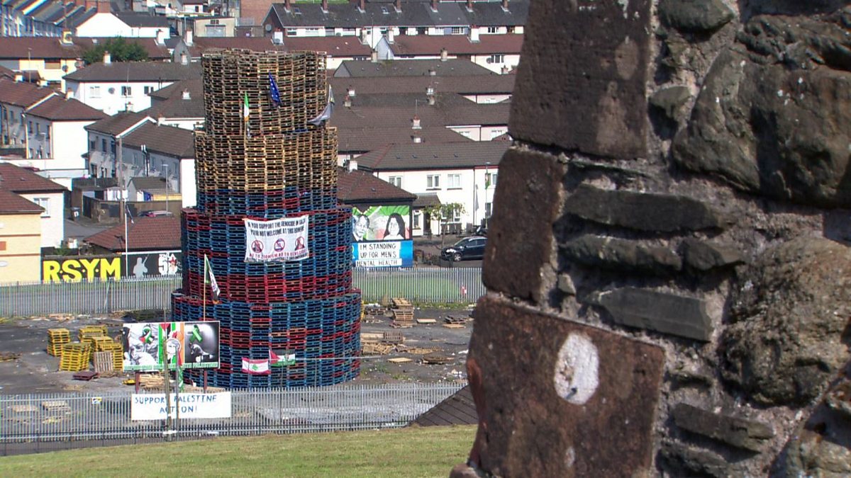 BBC Radio Ulster - The Nolan Show, 14/08/2025, Republican bonfire ...
