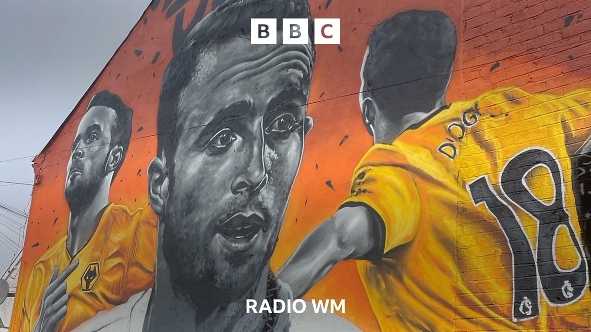 BBC Radio WM - BBC Radio WM, Diogo Jota mural created in Wolverhampton