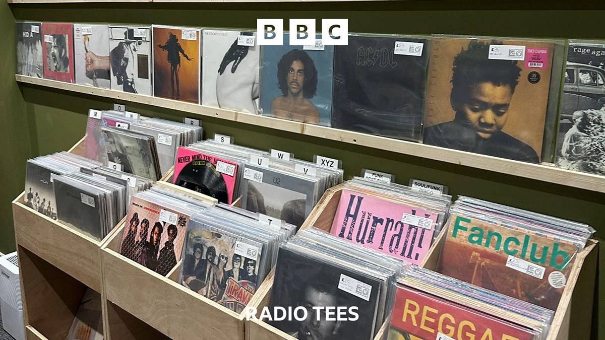 BBC Radio Tees - BBC Radio Tees, 'There's something nostalgic and timeless about records'