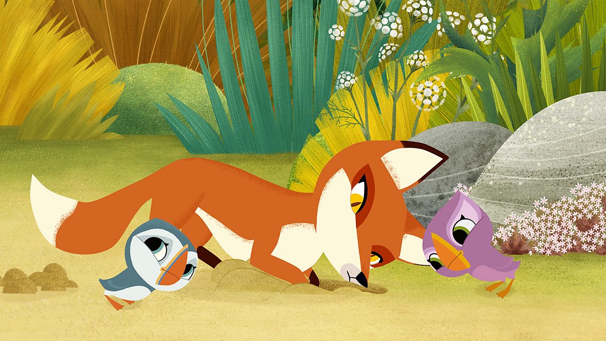 Puffin Rock - Series 3: 8. Puffins v Foxes - BBC iPlayer