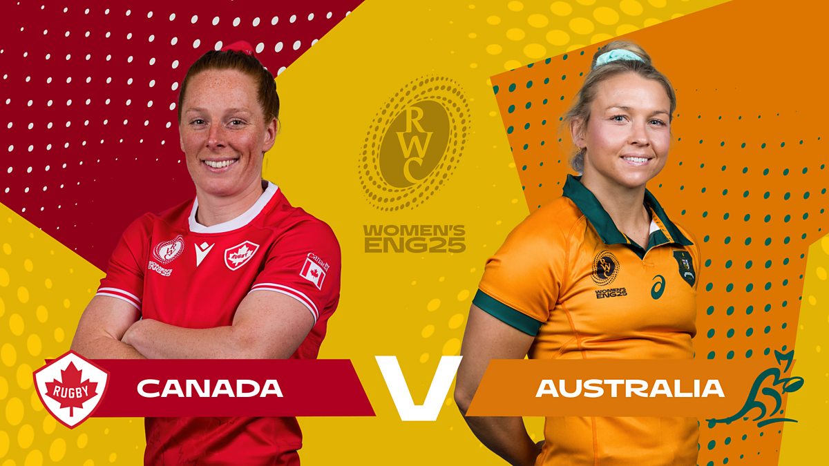Womens Rugby World Cup 2025 - Quarter-Finals: Canada v Australia - BBC ...