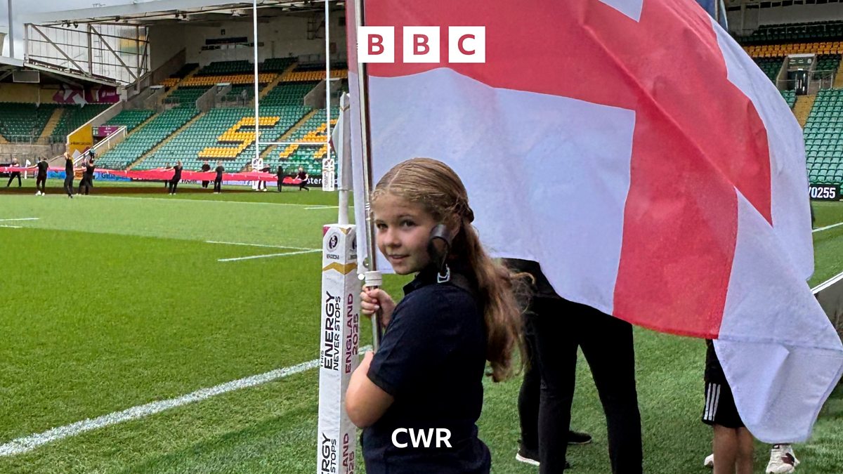 BBC CWR - BBC CWR, Young Coventry Rugby flag bearer