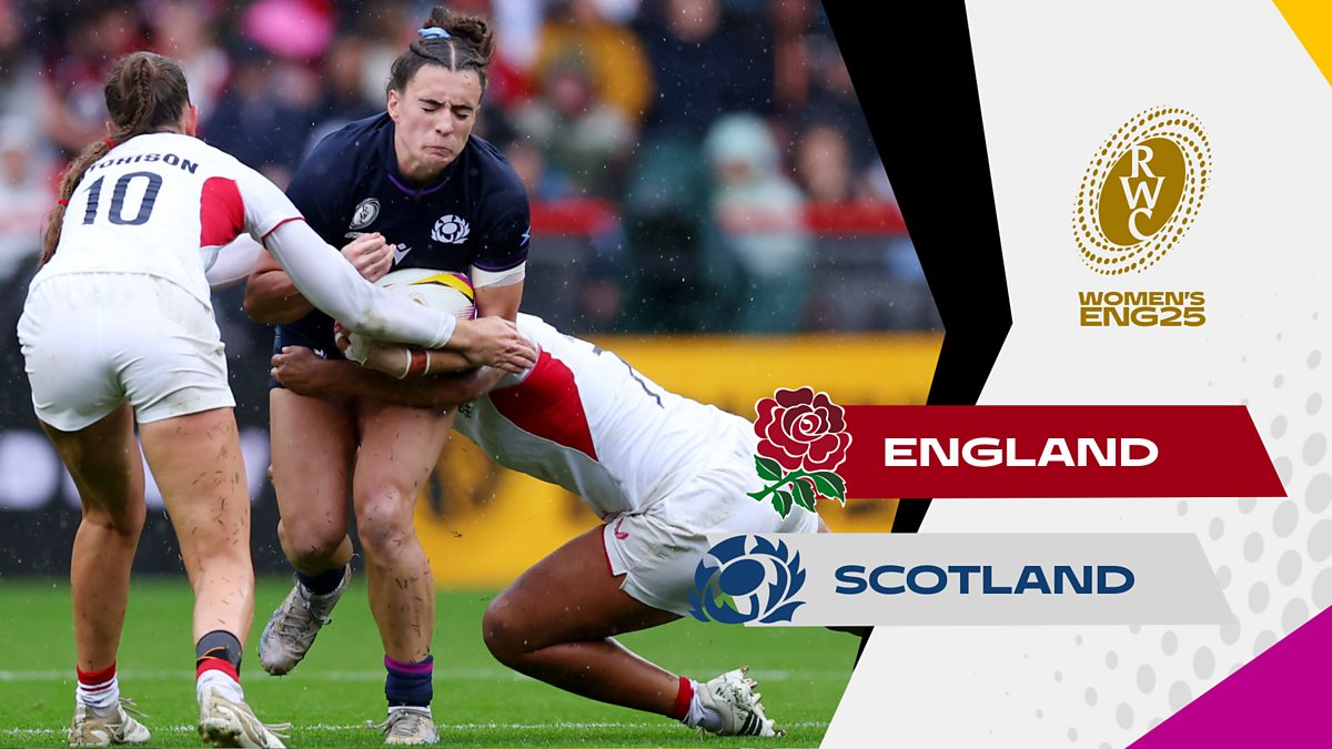Womens Rugby World Cup 2025 - Quarter-Finals: England v Scotland ...