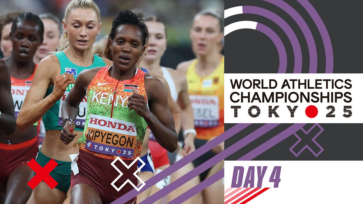 World Athletics Championships - Tokyo 2025: Day 4: Womens 1,500m Final, Mens 110m Hurdles Final ...
