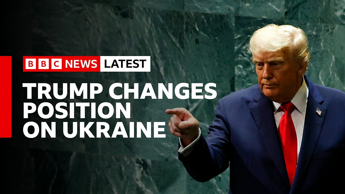 BBC News - Trump Says Kyiv Could Win Back Territory