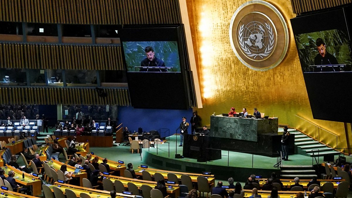 BBC News - United Nations Holds 80th General Assembly