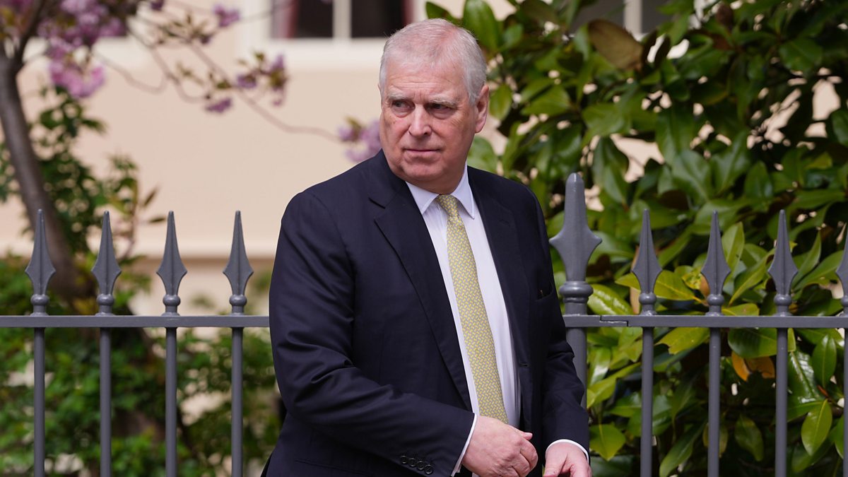 BBC News - Prince Andrew Named in New Epstein Files