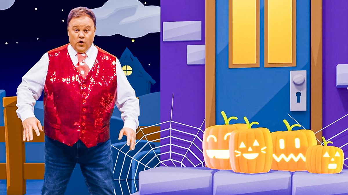 CBeebies House - Songs: 3. 5 Spooky Pumpkins - BBC iPlayer