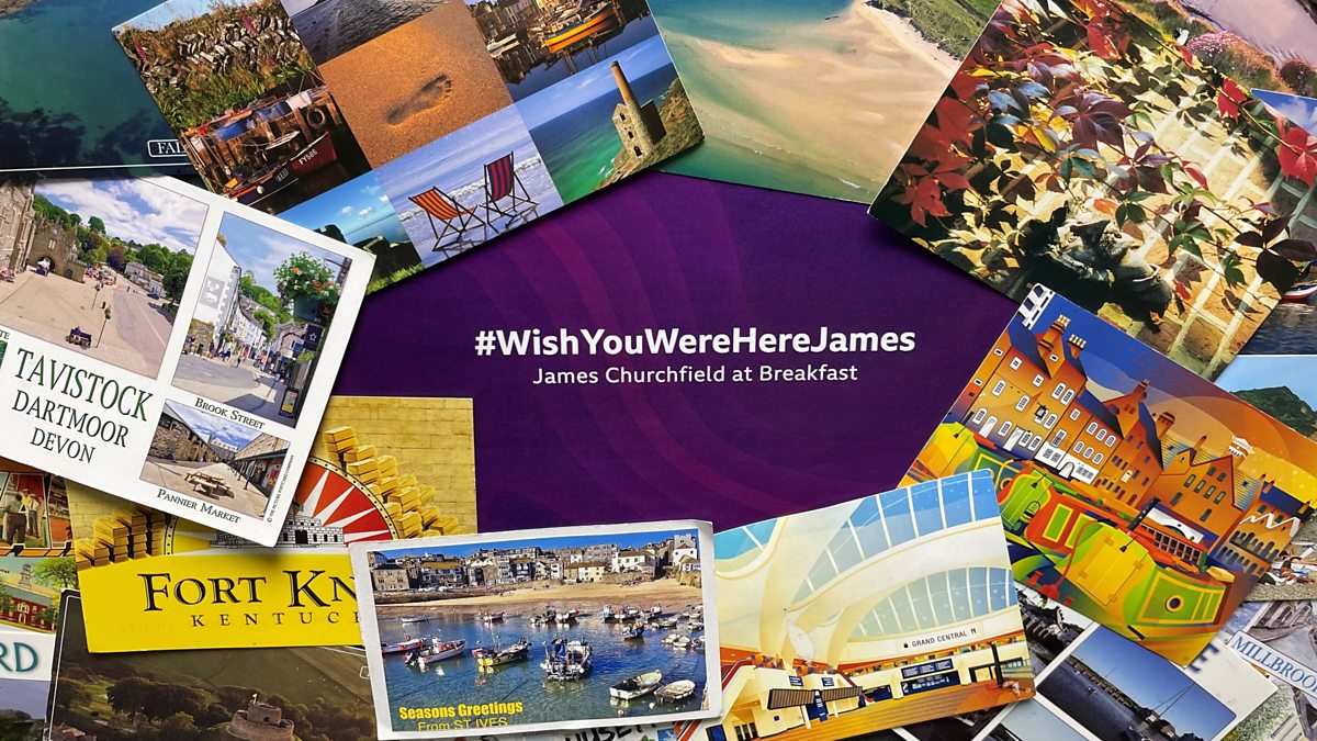 BBC Radio Cornwall - James Churchfield, 01/10/2025, Postcard Challenge ...