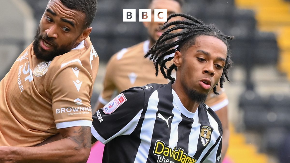 BBC Radio Nottingham - Notts County, Hall: 'When you are on the pitch ...