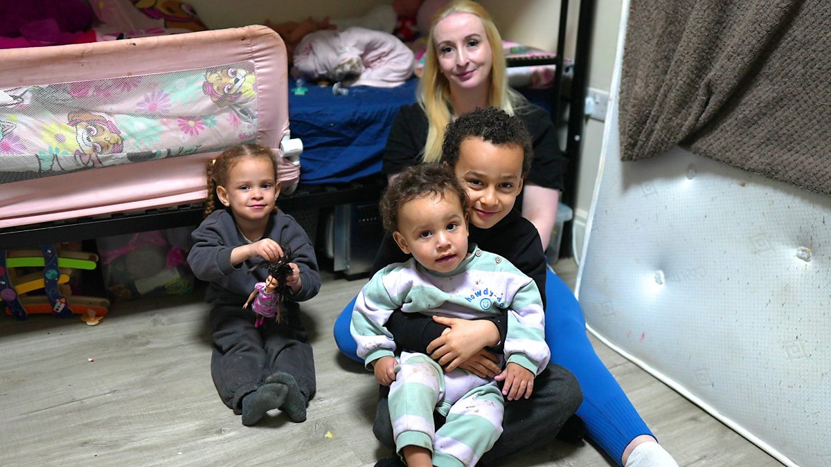 BBC News - Family Who Moved Four Times in a Year Speak to BBC