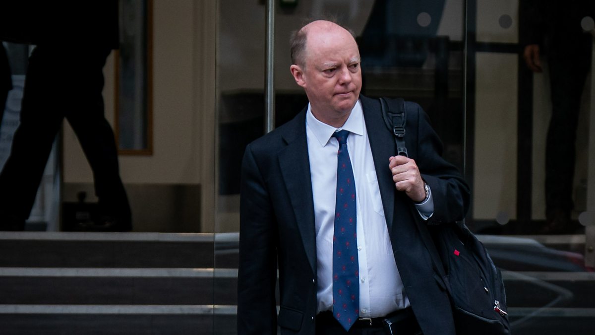 BBC News - Chris Whitty Gives Evidence to Covid Inquiry