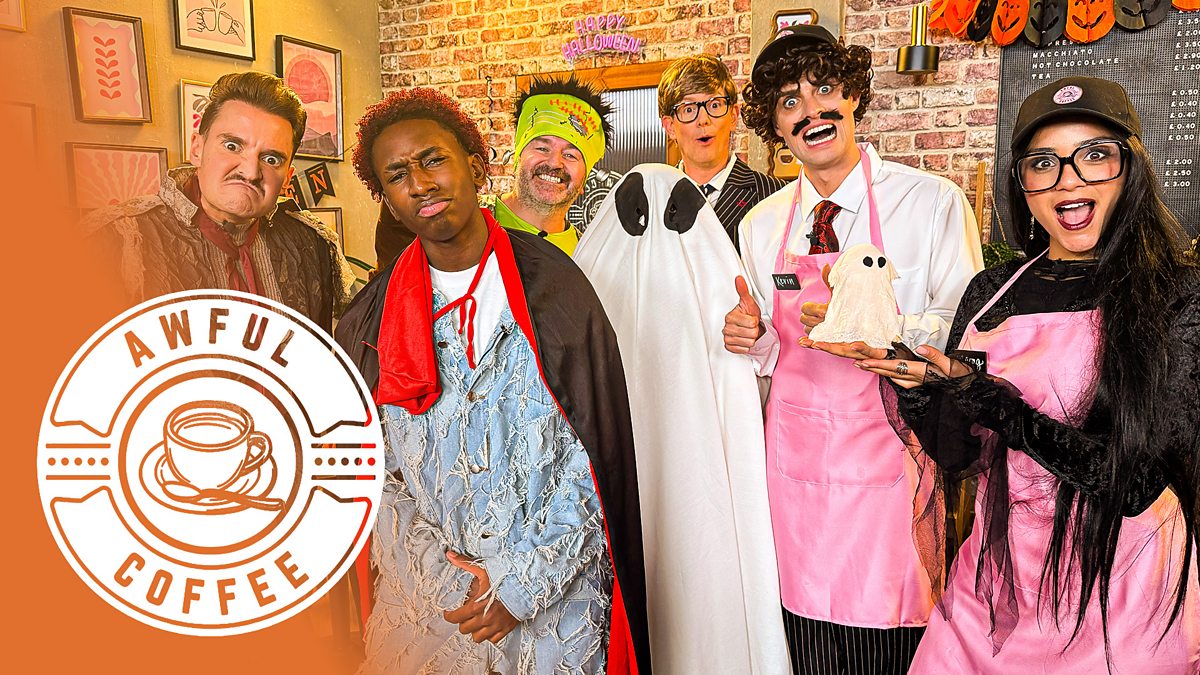 Saturday Mash-Up! Live - Awful Coffee: 10. Awfully Spooky Cafe! - BBC ...
