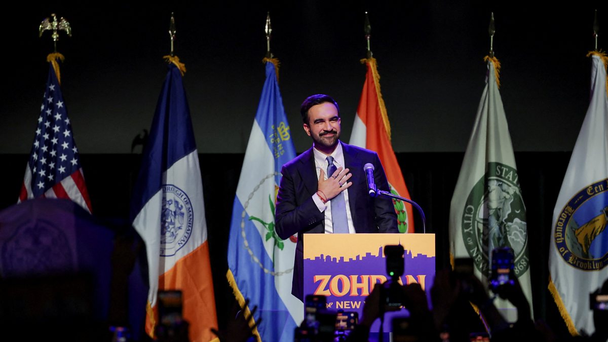 BBC News - New Yorkers Elect Left-wing Democrat