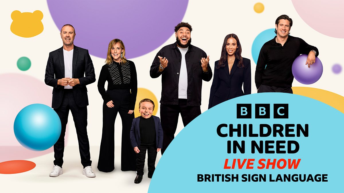 BBC Children in Need - 2025: Signed: Live Show - Signed - BBC iPlayer