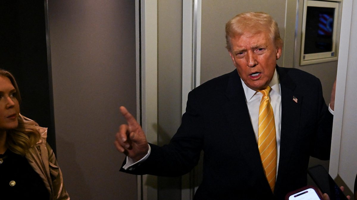 BBC News - Trump Says He Will Take Legal Action Against BBC