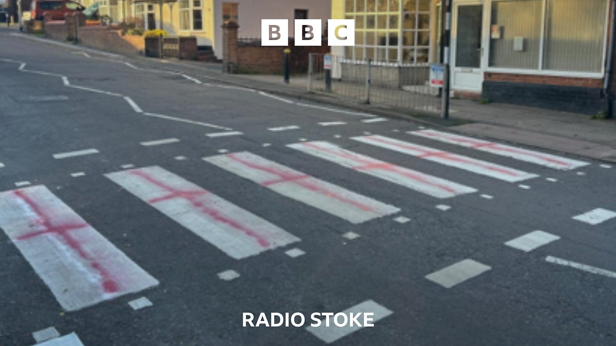BBC Radio Stoke - BBC Radio Stoke, Flags in Audley: Patriotic or ...